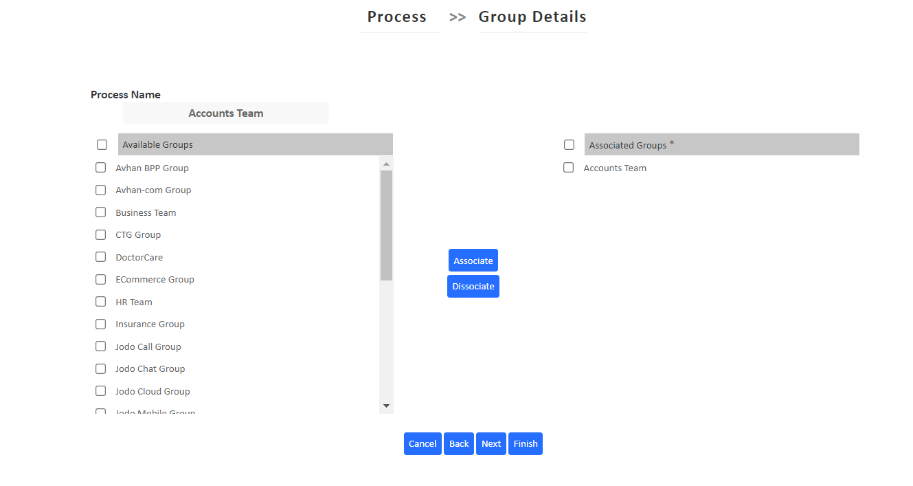 Assigning User Teams (Groups) to Campaigns | Jodo Documentation Hub