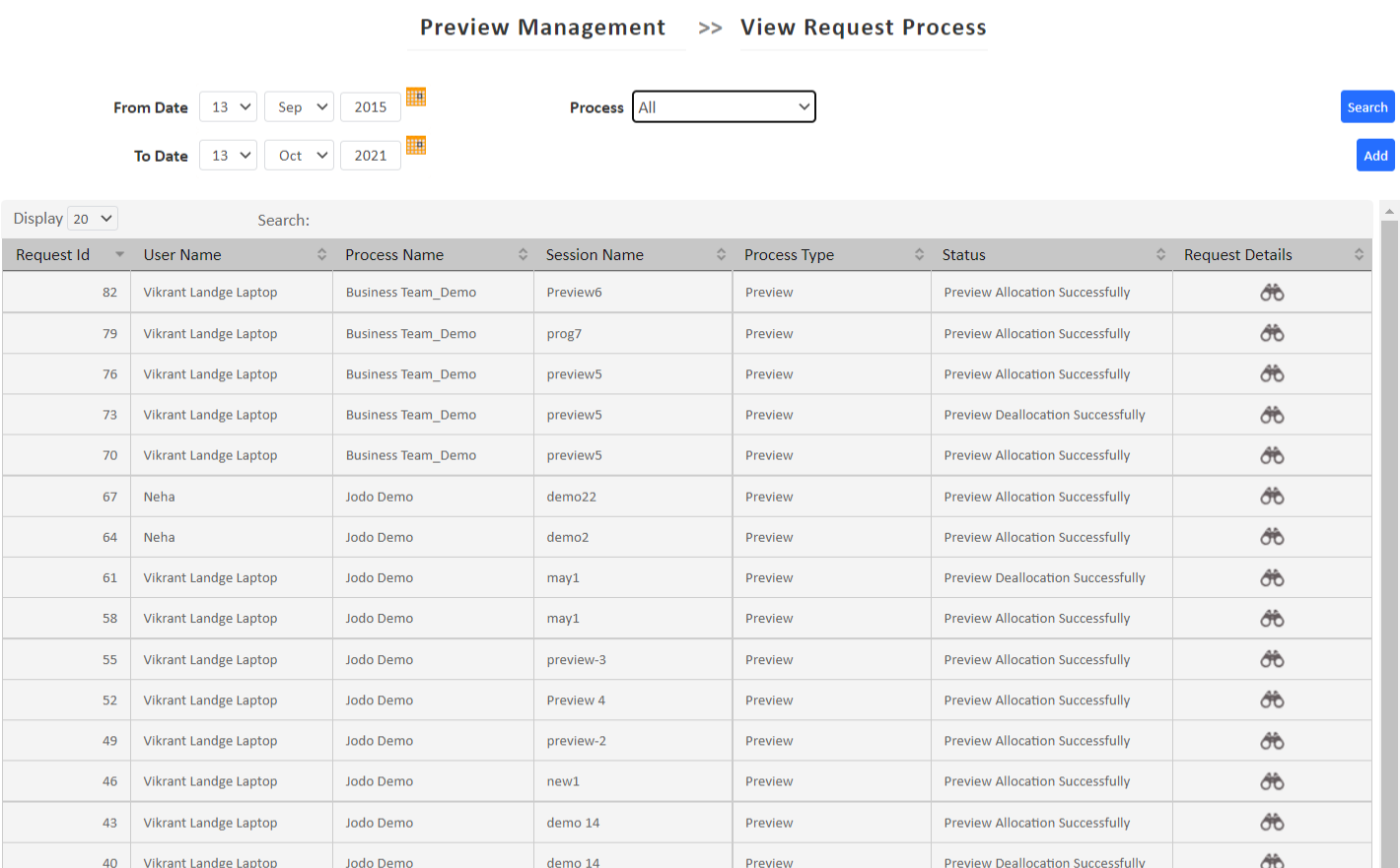 Preview Management | Jodo Documentation Hub