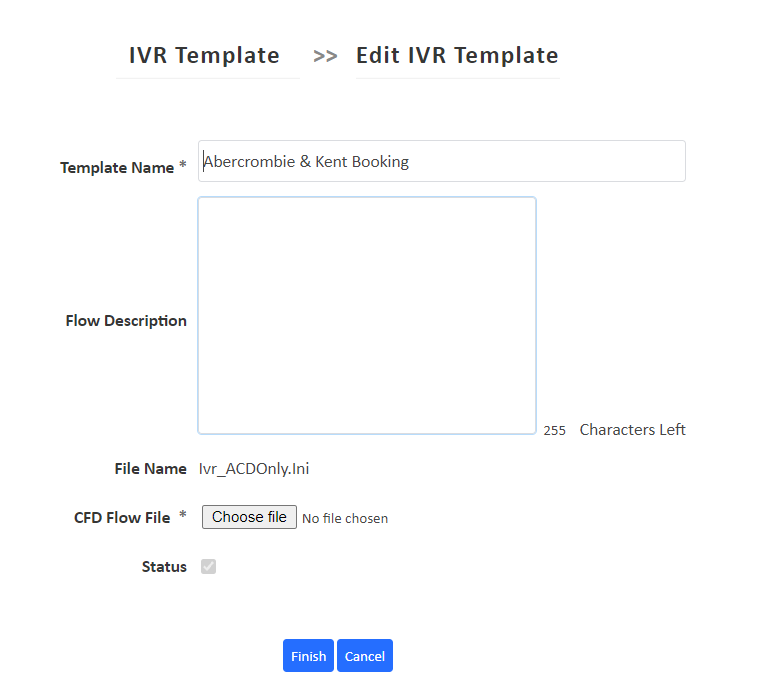 Edit IVR Template | Jodo Documentation Hub