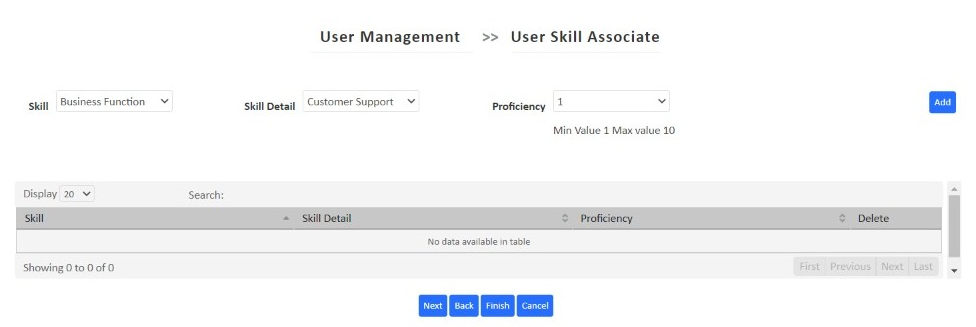 User Skill Associate | Jodo Documentation Hub