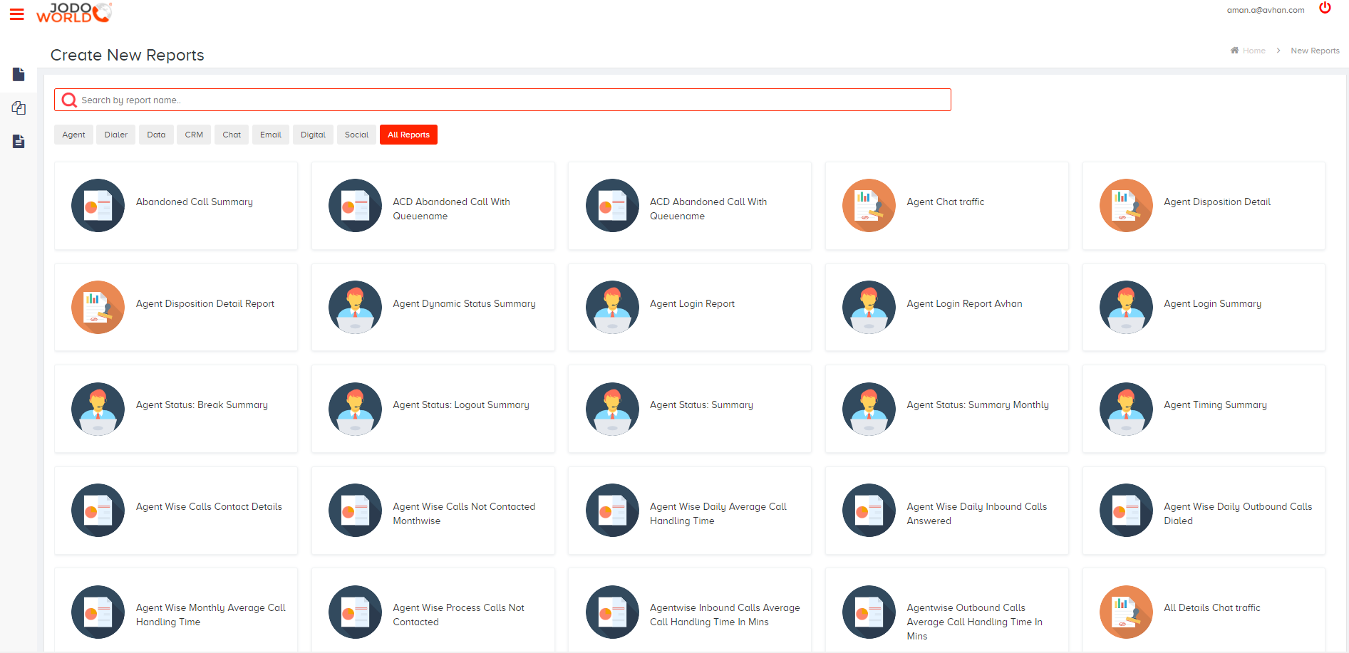Outbound Campaign with dialler report | Jodo Documentation Hub
