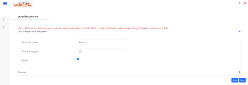 Add Quick responsive template | Jodo Documentation Hub