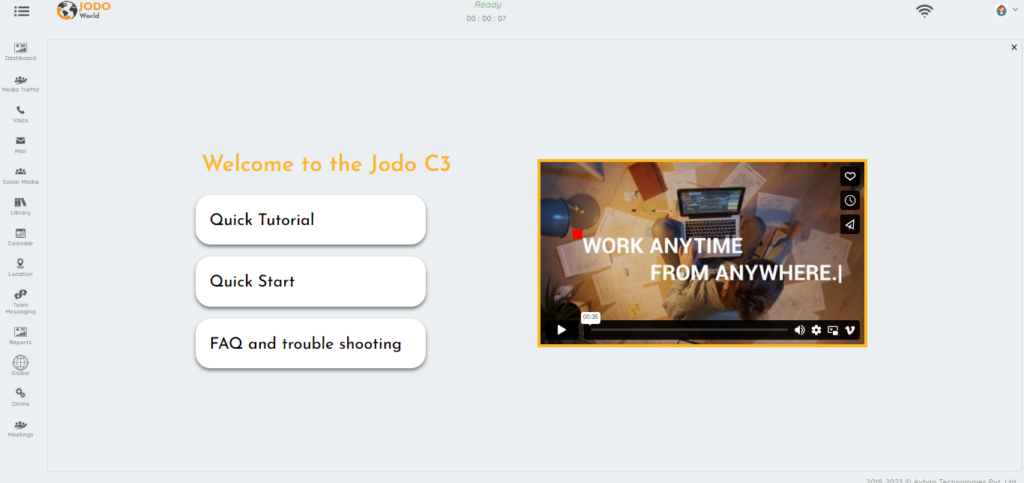 Jodo Digital Toolbar - User Interface | Jodo Documentation Hub