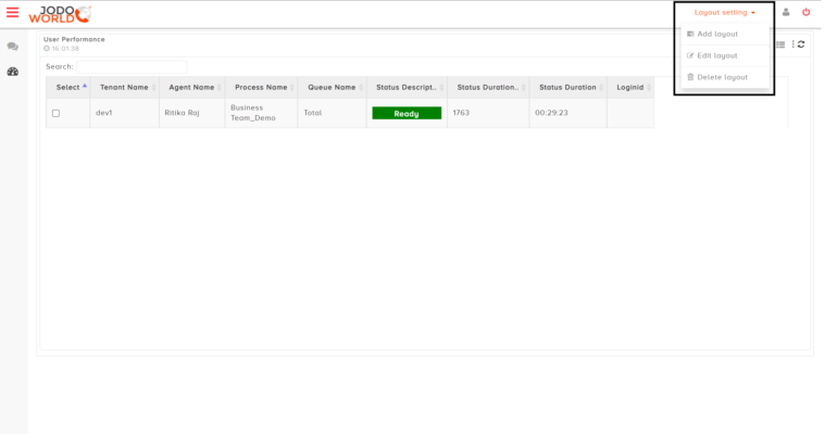 Layout Setting | Jodo Documentation Hub